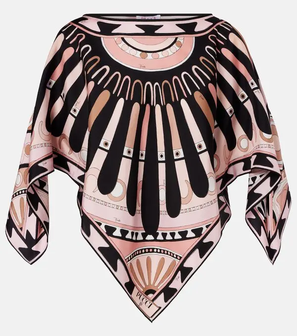 Emilio Pucci Silk Twill Blouse