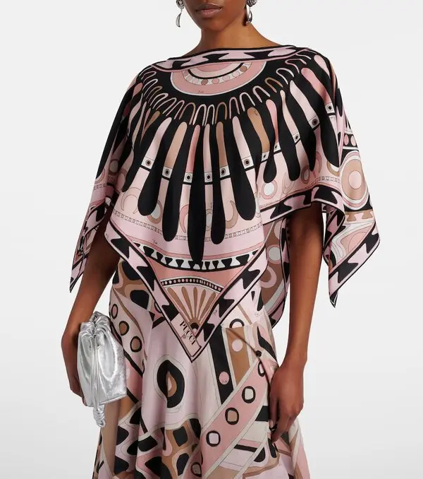 Emilio Pucci Silk Twill Blouse