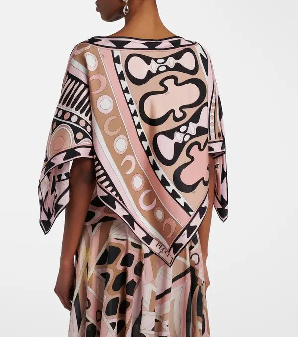 Emilio Pucci Silk Twill Blouse