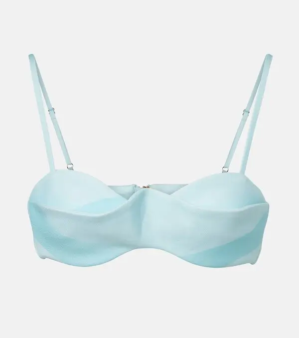 LEO LIN Julia Bra Top - Blue