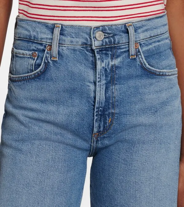 AGOLDE Harper Straight Leg Jeans - Blue