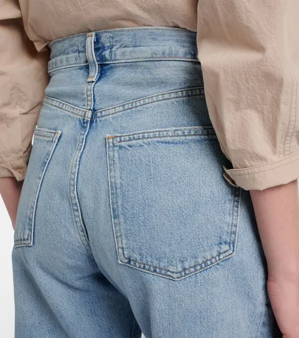 AGOLDE Luna Barrel-leg Jeans - Blue