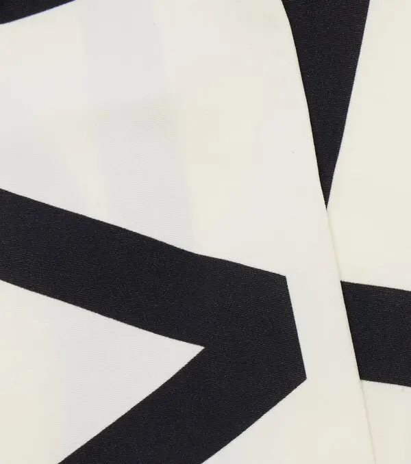TOTEME Printed Headband - White