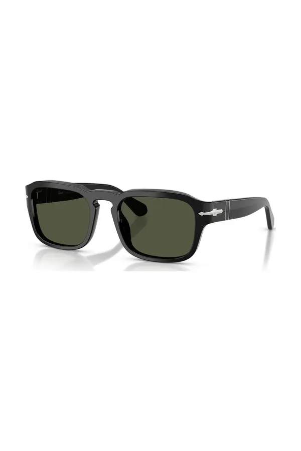 Persol Rectangular Sunglasses With Lenses - Green
