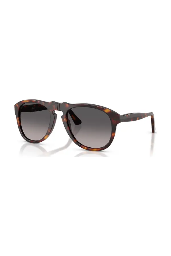 Persol Tortoise Pilot Sunglasses - Black