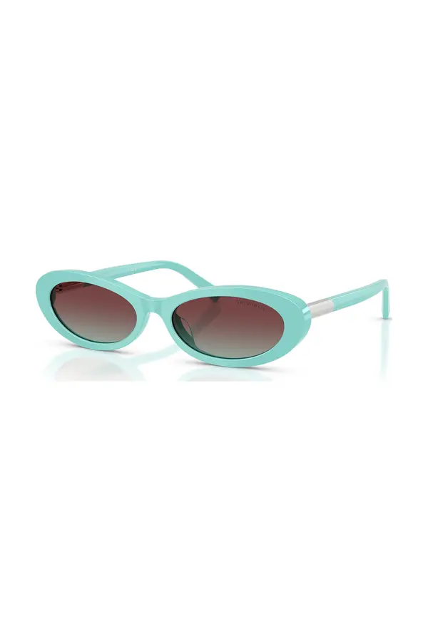 TIFFANY SUNGLASS HUT Tiffany Oval Sunglasses - Blue