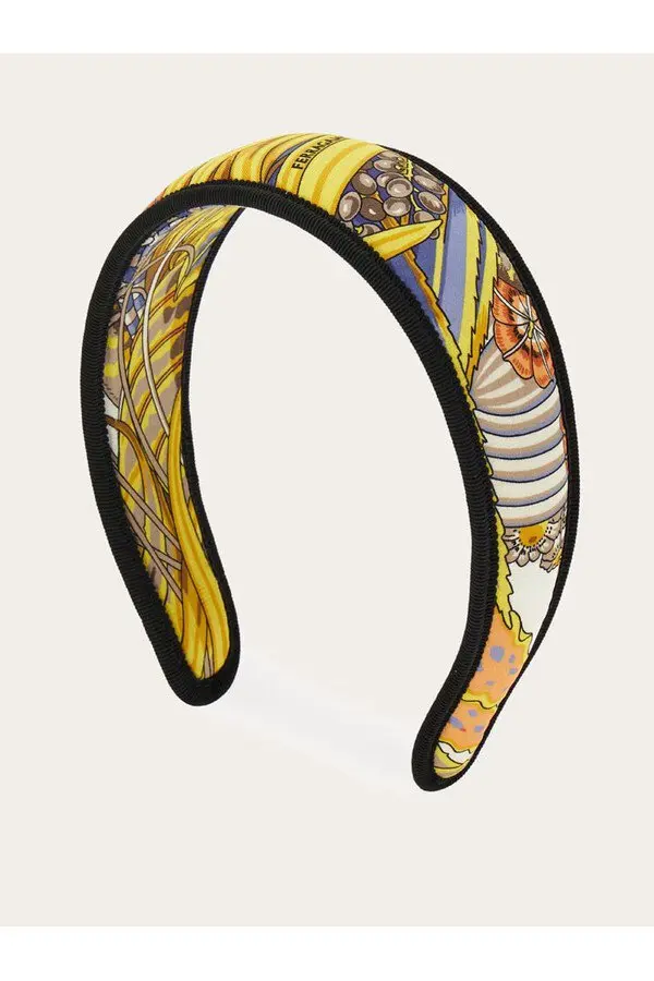 FERRAGAMO Rooster Print Headband - Multicolor