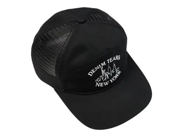 DENIM TEARS Dt Skyline Cap - Black