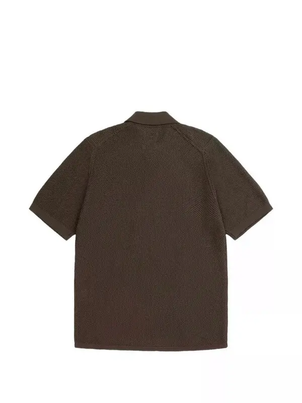 Norse Projects Pocket Knitted Shirt - Brown