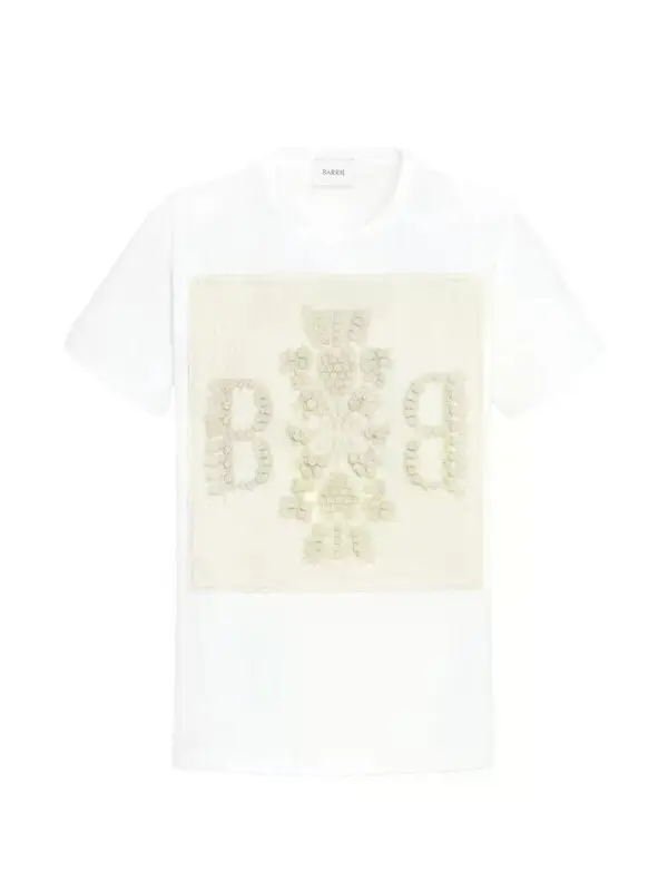 BARRIE Logo-patch T-shirt - White