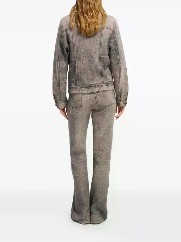 BARRIE Trompe-l’œil Flared Jeans