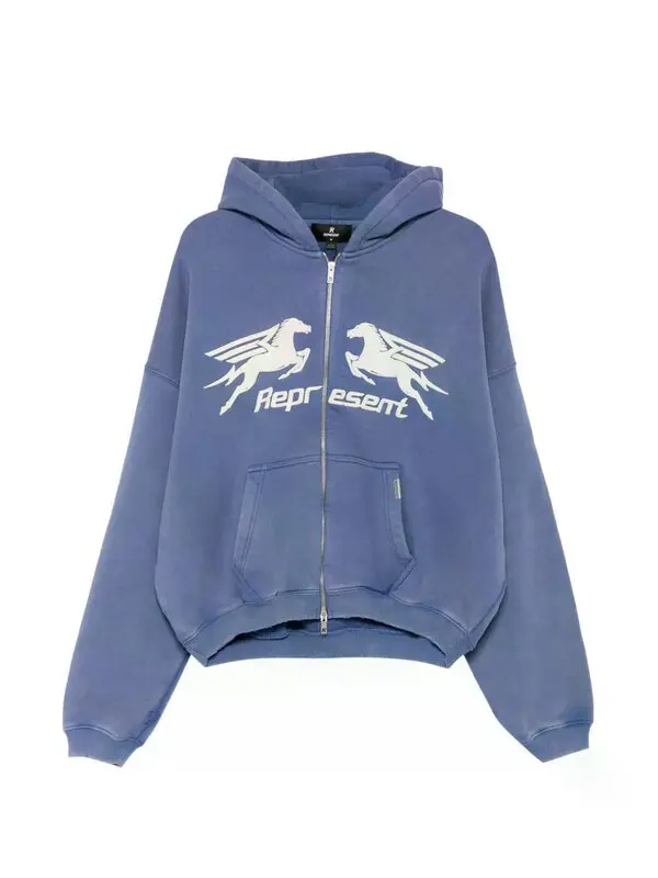 REPRESENT Pegasus Zip-through Hoodie