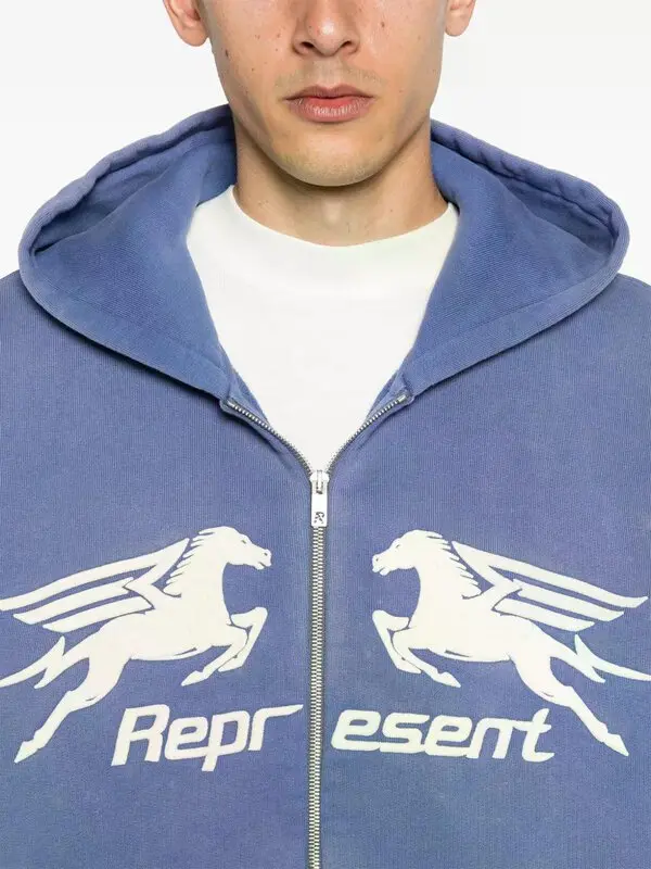 REPRESENT Pegasus Zip-through Hoodie