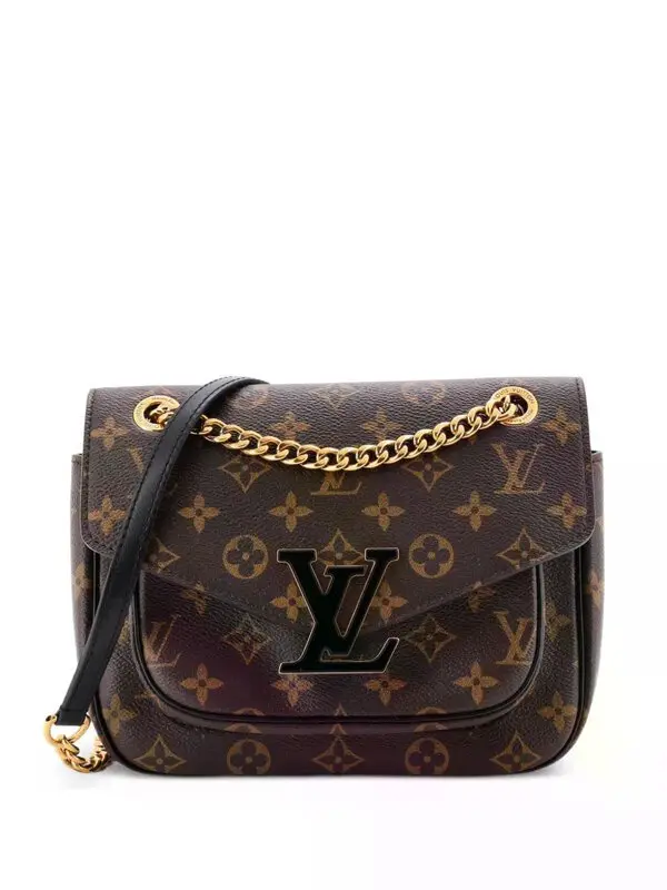 LOUIS VUITTON Passy Handbag Monogram Canvas - Brown