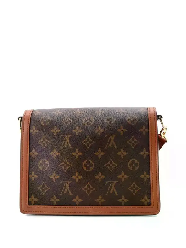 LOUIS VUITTON Dauphine Reverse Monogram Canvas Mm Shoulder Bag