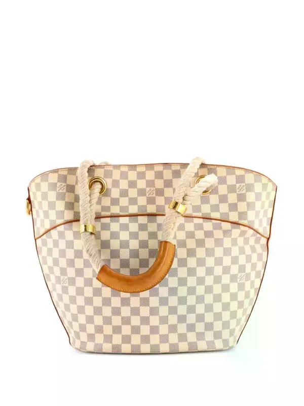 LOUIS VUITTON Pampelonne Damier Gm Shoulder Bag - White
