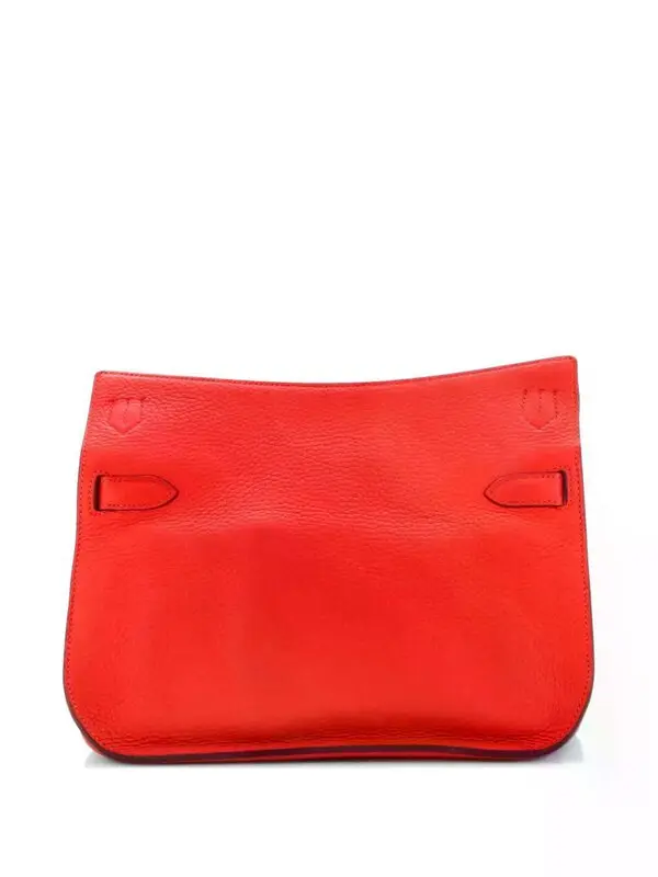 Hermès Jypsiere Bag Clemence 28 Shoulder Bag - Red
