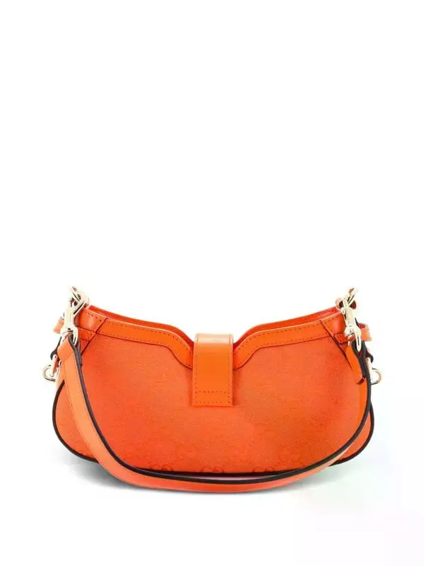 Gucci Gg Canvas Mini Shoulder Bag - Orange