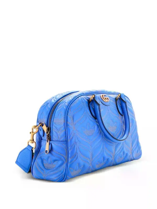 Gucci X Adidas Duffle Bag Quilted Leather Medium