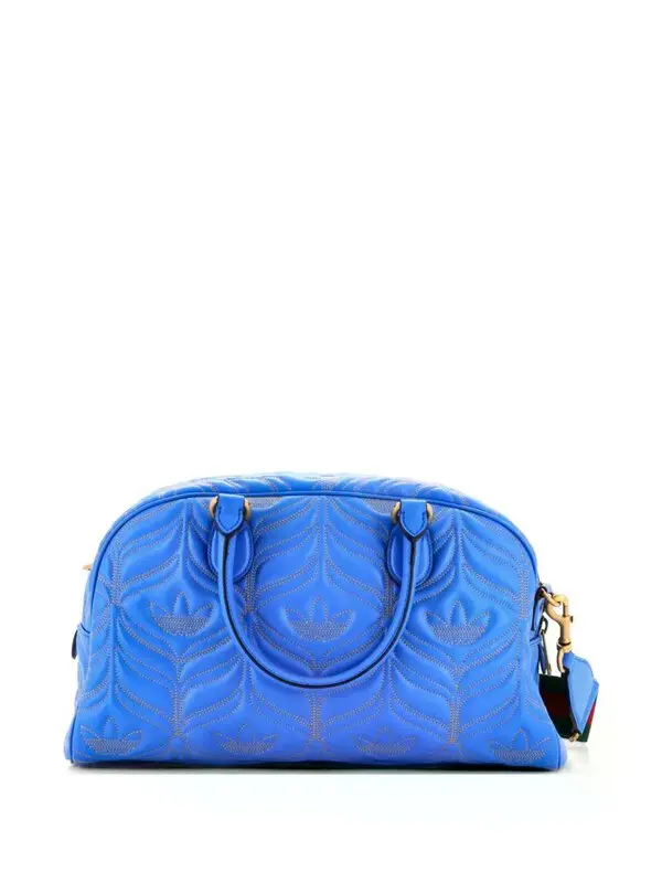 Gucci X Adidas Duffle Bag Quilted Leather Medium