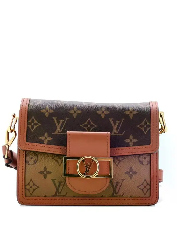 LOUIS VUITTON Dauphine Mini Crossbody Bag - Brown