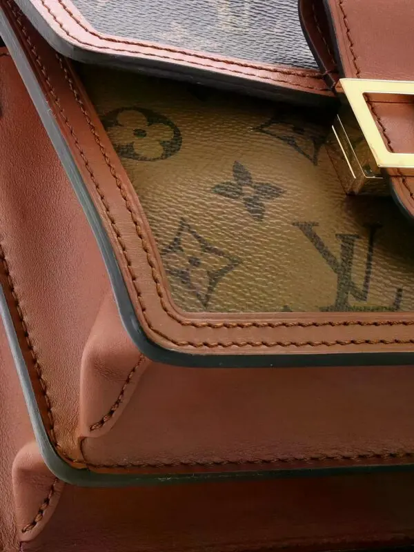 LOUIS VUITTON Dauphine Mini Crossbody Bag - Brown
