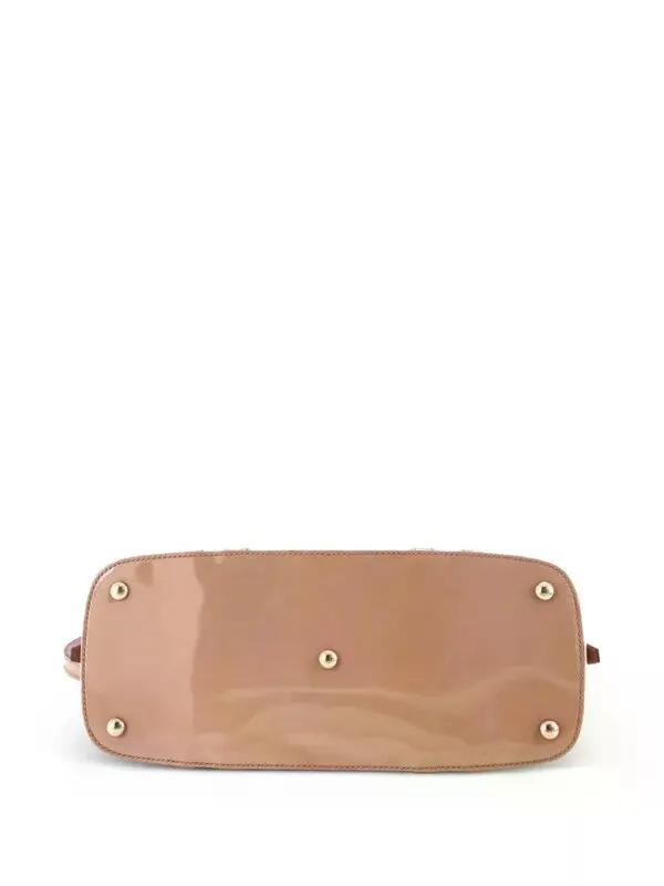 Gucci Micro Guccissima Patent Small Satchel Top Handle Bag