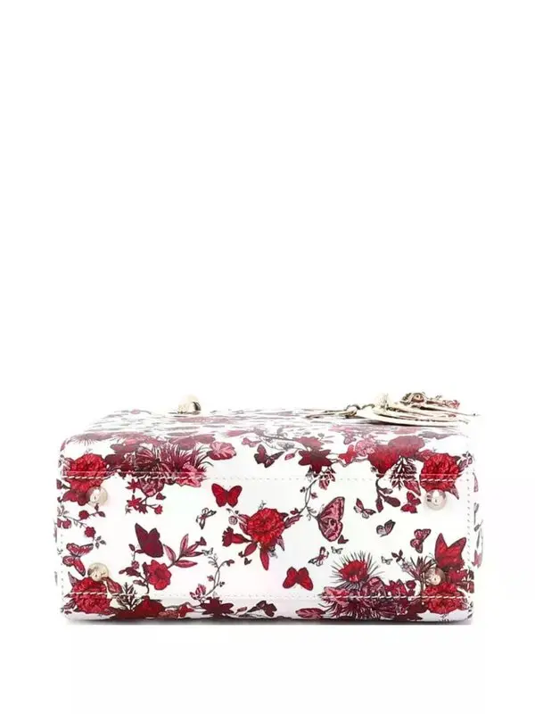 Dior My Abcdior Lady Printed Leather Small Satchel