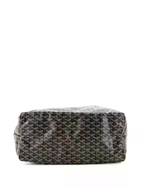 Goyard Saint Louis Coated Canvas Gm Tote Bag - Black