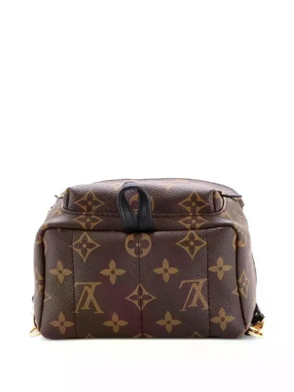 LOUIS VUITTON Palm Springs Monogram Canvas Mini Backpack - Brown