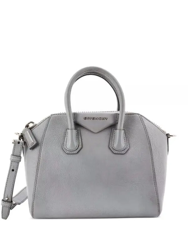 Givenchy Antigona Mini Crossbody Bag Leather - Grey