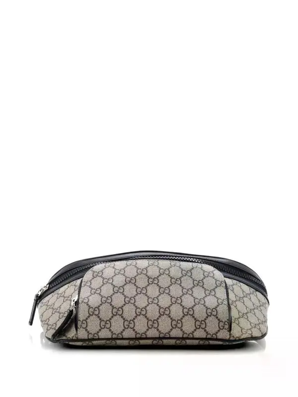 Gucci Eden Gg Coated Canvas Belt Bag - Brown
