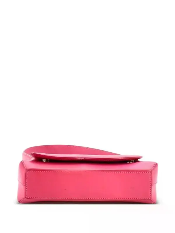 Dolce & Gabbana Dg Logo Flap Hobo Leather Small Shoulder Bag - Pink
