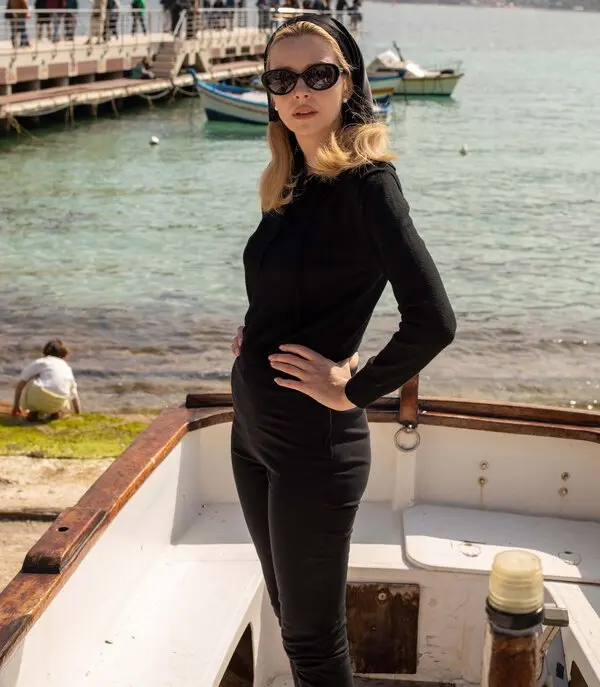 DÔEN By Garrett Leight Ingénue Sunglasses - Black