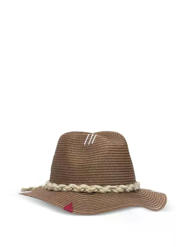 THE HAT GANG Braided Fedora