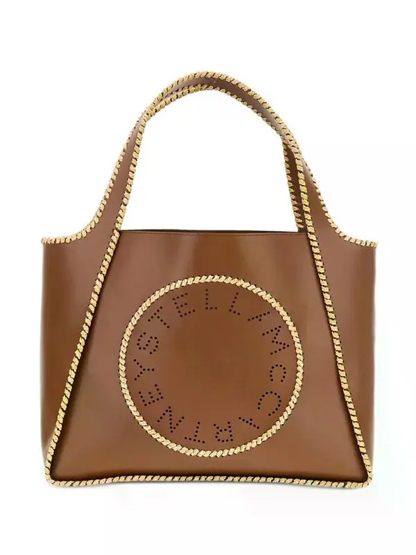 Stella McCartney Logo-detail Tote Bag - Brown