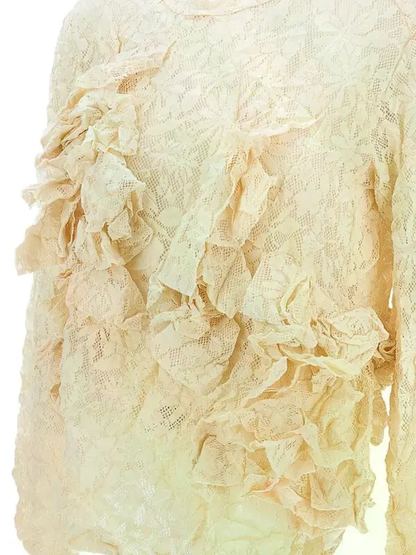 Comme Des Garçons Ruffled Blouse