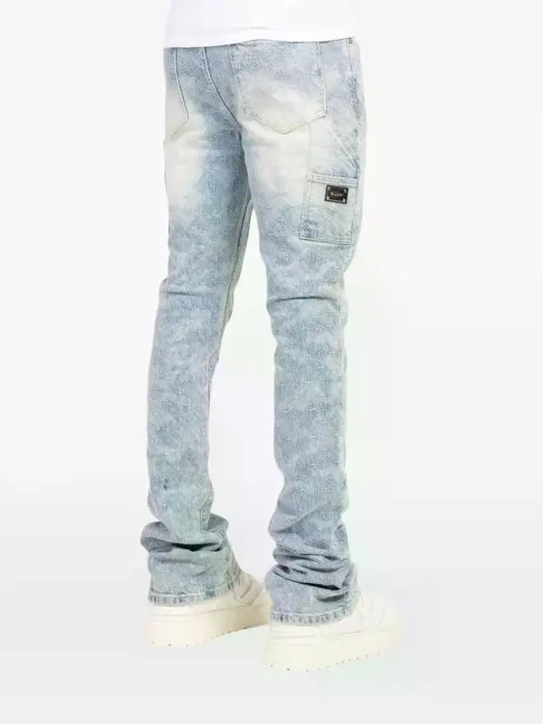 GUAPI Sashiko Appliqué Jeans