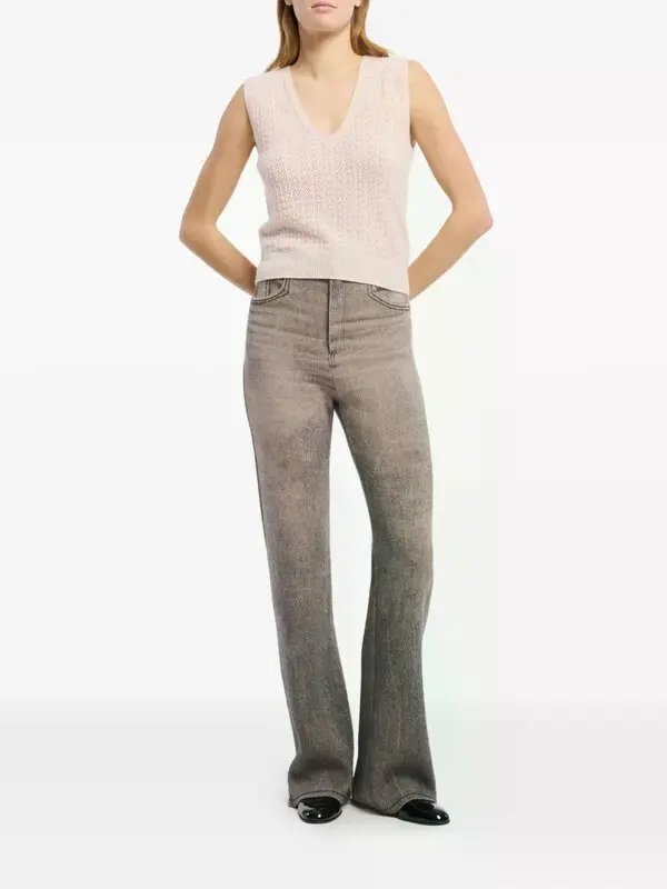 BARRIE Cashmere Lace Vest