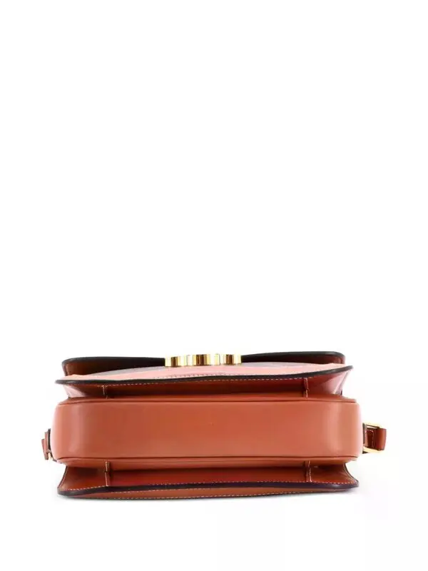 Celine Triomphe Coated Canvas Medium Shoulder Bag