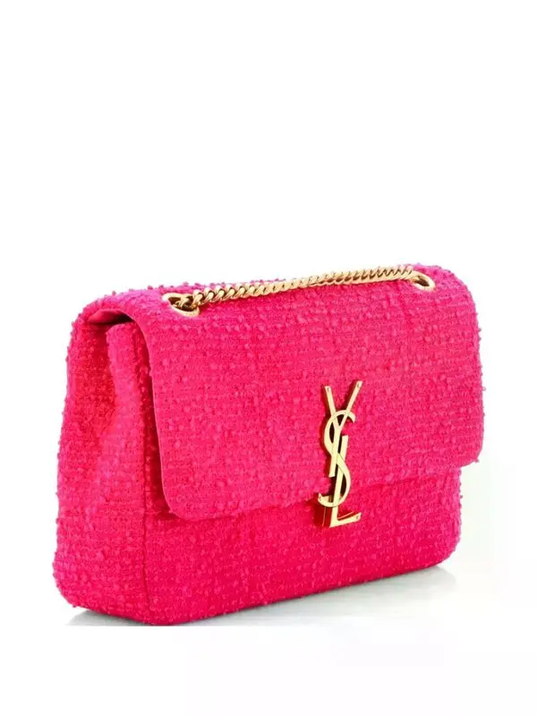 Saint Laurent Jamie Flap Bag Quilted Boucle Tweed Medium