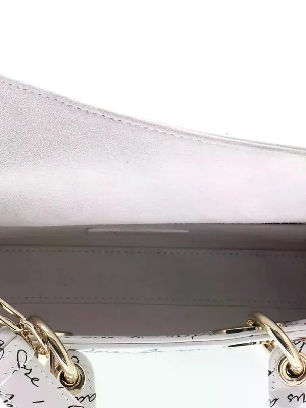 Dior Lady D-joy Printed Leather Small Satchel - Multicolour