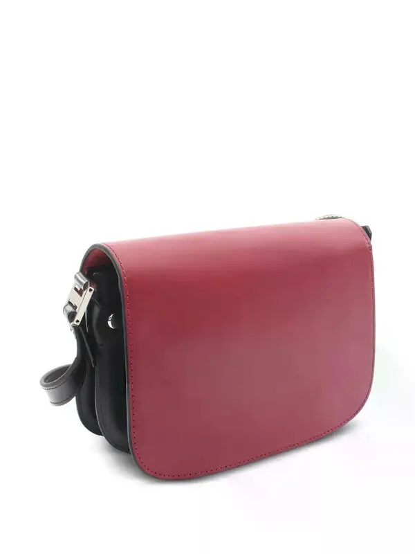 Mcm 2010s Patricia Leather Shoulder Bag