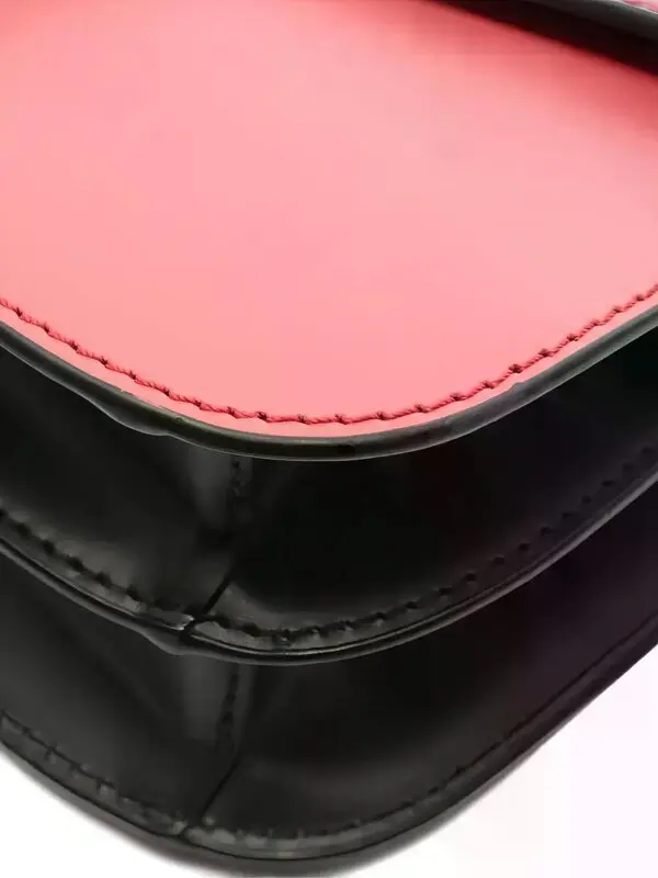 Mcm 2010s Patricia Leather Shoulder Bag