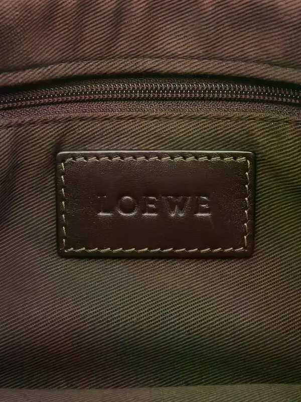 Loewe 2000s Anagram Shoulder Bag - Grey