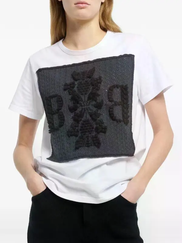 BARRIE Logo-patch T-shirt