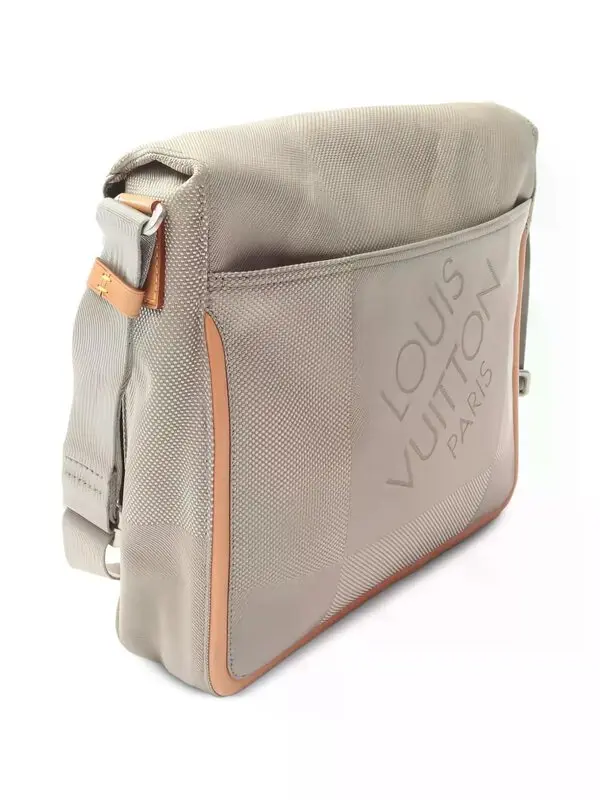 LOUIS VUITTON 2004 Damier Geant Messenger Bag - Grey