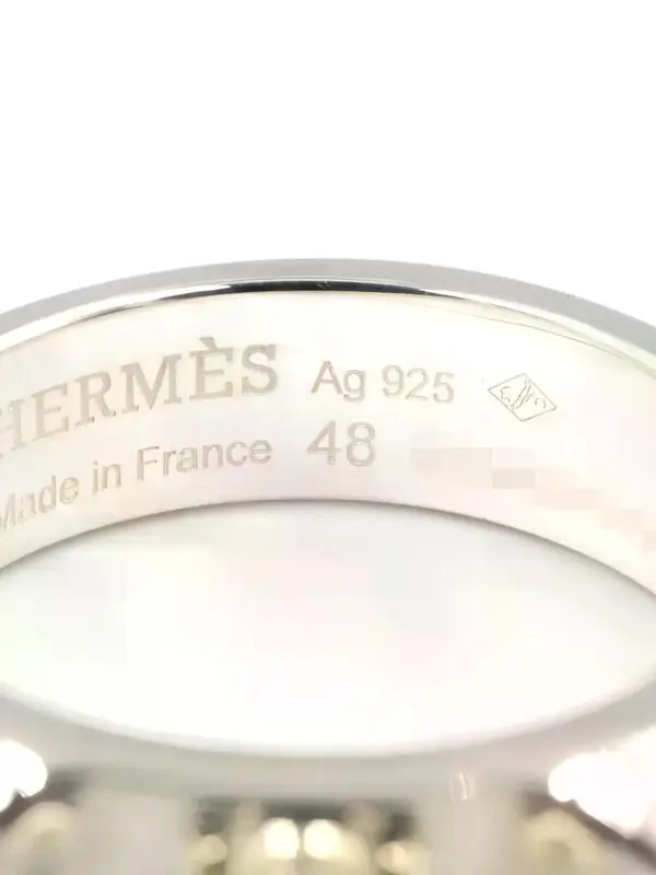 Hermès 1990s Collier De Chien Ring