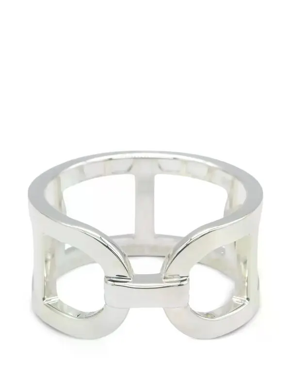 Hermès Mm Chaine D'ancre Ring - Silver