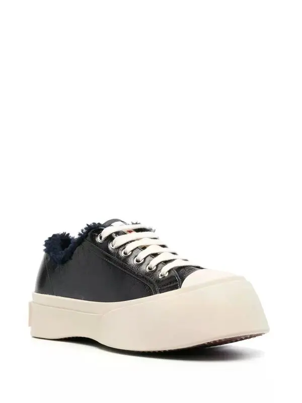 Marni Almond-toe Lace-up Sneakers